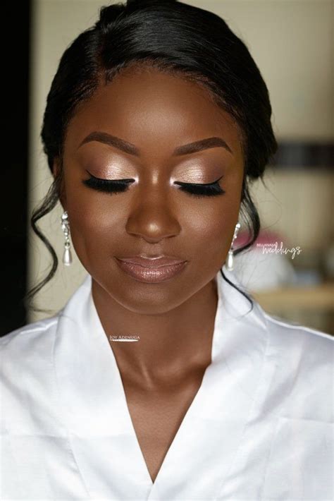 How To Get A Natural Bridal Glam Look By Joy Adenuga Bridal Makeup