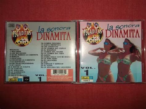 Sonora Dinamita Pegaditas De Oro Vol Cd Usa Mdisk Meses Sin