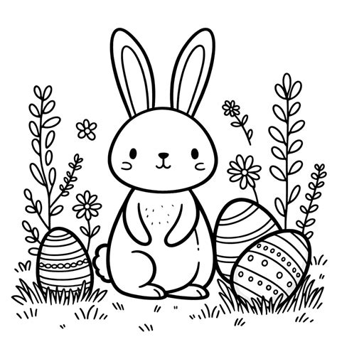 Osterhase Ausmalbilder gratis Ausmalbilder für Kinder