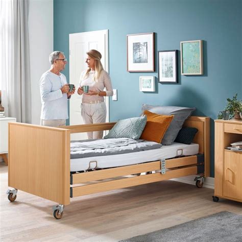 Bständig Pflegebett Dali Standard Holzumrandung
