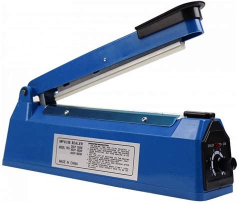 Impulse Heat Sealer 12 Manual Bags Sealer With Extra Replace Element