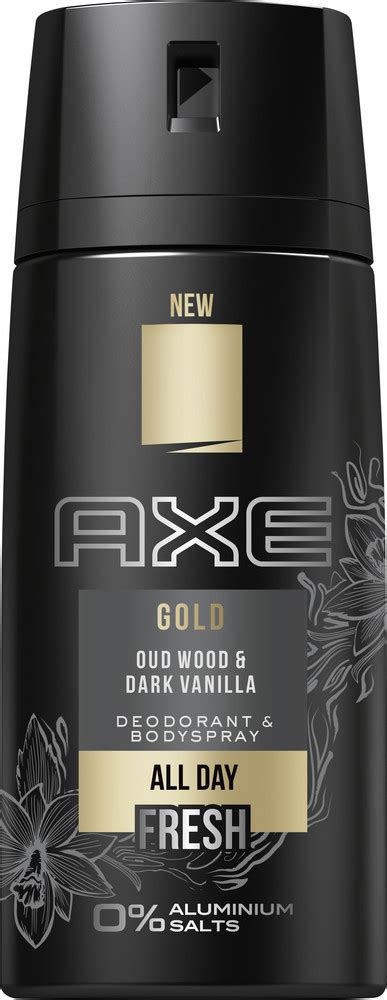Axe Gold Oud Wood Dark Vanilla Deodorant Bodyspray 150 Ml Ab 2 75