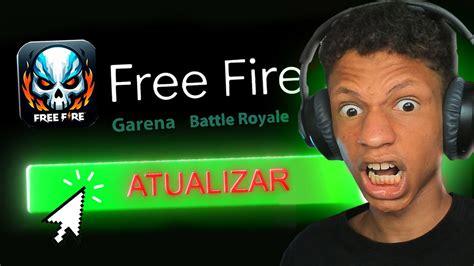 Entrei Na Nova Atualização do Free Fire De 2024 YouTube