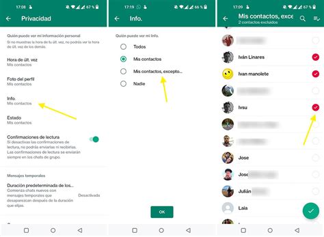 C Mo Ocultar Tu Foto Y Hora De Conexi N De Whatsapp A Algunos De Tus