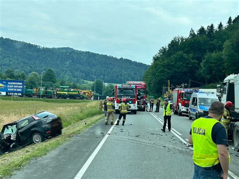 Dk Witowice Wypadek Za Wypadkiem Droga Zablokowana