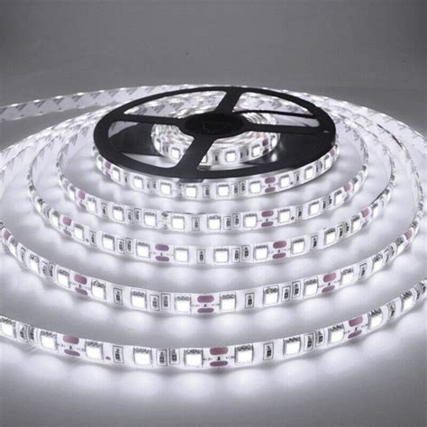 5 เมตร มวน led strip 2835 Luminous Flux มากกวาเกา 3528 5630 5050 SMD