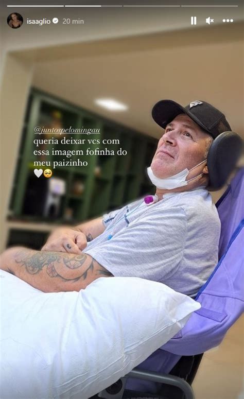 Nova imagem mostra Mingau em recuperação após ter alta de hospital em