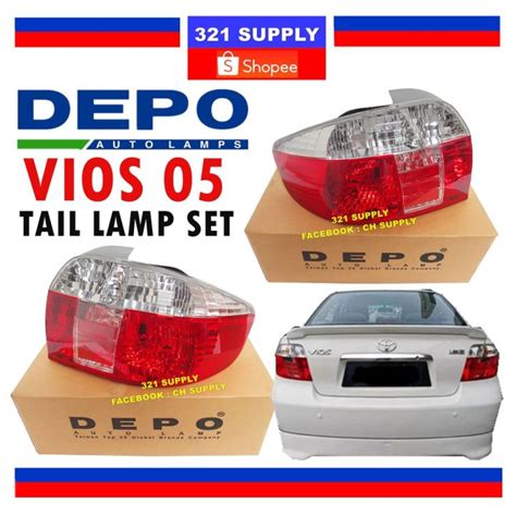 DEPO TOYOTA VIOS NCP42 2005 2006 TAIL LAMP 100 NEW HIGH QUALITY Lazada