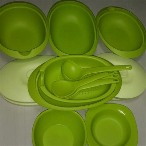 Tupperware Full Set Blossom Collection Tv Home Appliances Kitchen