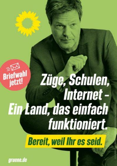 Bereit weil Ihr es seid Bundestagswahlkampf 2021 Bündnis 90 Grünen