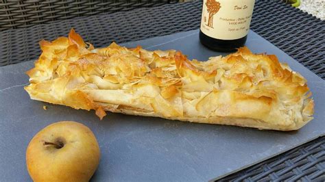 tourtière landaise pommes armagnac en feuilles de filo toc cuisine fr