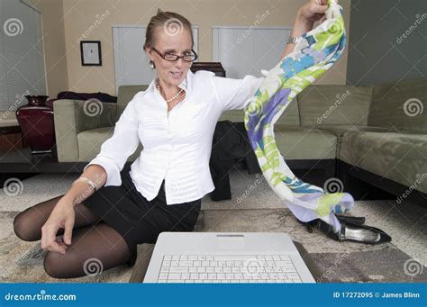 Webcam Striptease Series Stock Image Image Of Hair Horizontal 17272095