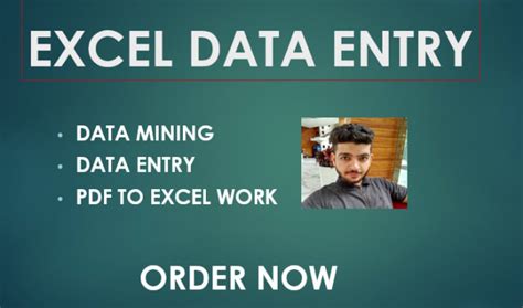 do excel data entry data mining data formatting and pdf to excel work by harrys350 fiverr
