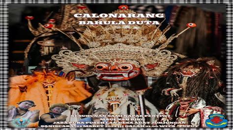 LIVE STREAMING CALONARANG BAHULA DUTA RING PURA PUSEH LAN DESA ADAT