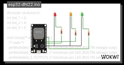 esp32 dht2 ino copy wokwi esp32 stm32 arduino simulat