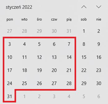 Obliczanie Ile Jest Dni Roboczych Pomi Dzy Dwiema Datami Office Blog