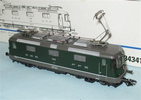 Märklin 34341 SBB Re 4 4 11294 grün Ep 4 Delta digital i OVP Nordbahn