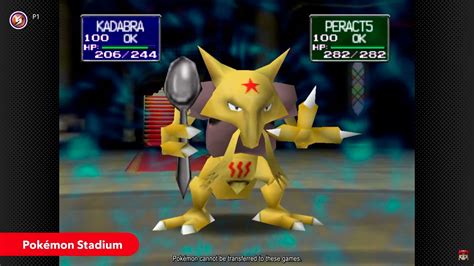 Pokémon Stadium 1 y 2 confirmados para Nintendo Switch Online