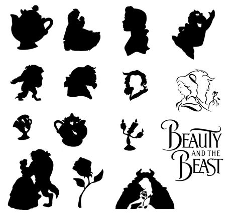 Beauty And The Beast SVG Cut Files Free 91 Popular Disney SVG Cut
