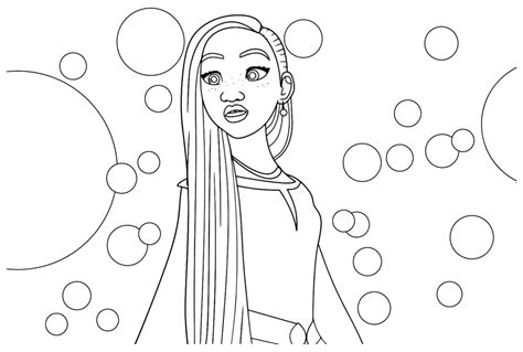 Asha Coloring Pages Printable Coloring Pages
