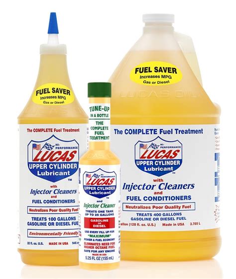 Lucas Upper Cylinder Lubricant Fuel Treatment Fuel Treatments Lucas