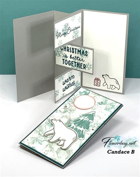 WOW Fun Fold Swap Cards With The Beary Cute Bundle Flowerbug S Inkspot