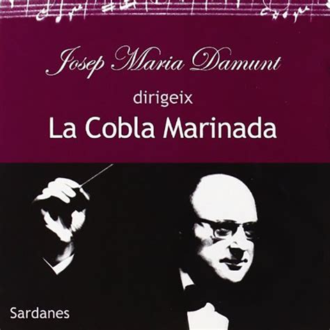 Josep Maria Damunt Dirigeix La Cobla Marinada Sardanes COBLA