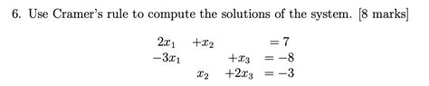 solved 5 let a and b be an 3 x 3 matrix and det a 4