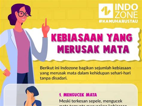 Kebiasaan Yang Merusak Mata Indozone Id