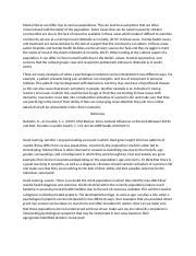 Topic 3 DQ 2 Obj 3 2 PCN 610 Docx Mental Illness Can Differ Due To