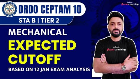 DRDO CEPTAM 10 STA B Tier 2 Expected Cutoff DRDO CEPTAM 10 Expected