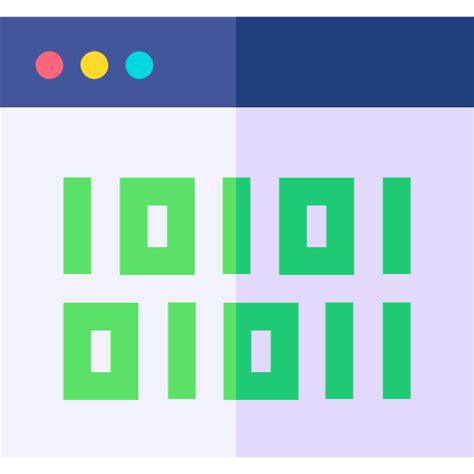 binary code free icon