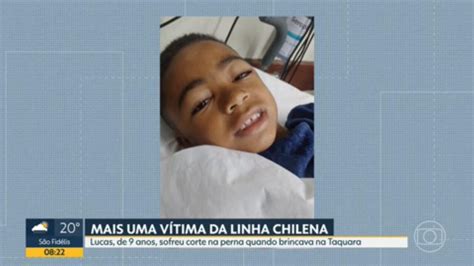 Vídeo Pensei que ia perder meu filho diz pai de vítima de linha