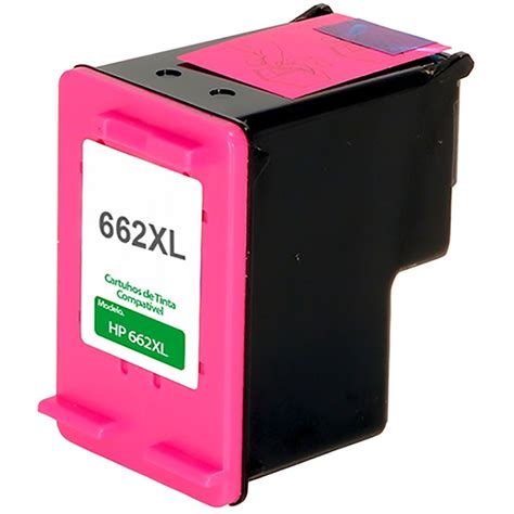 Cartucho de Tinta Colorido Compatível 662 xl para HP 3546 Mundoware