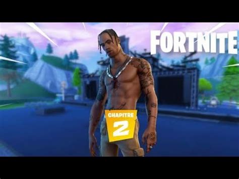 FORTNITE SKIN TRAVIS SCOTT GAMEPLAY SOLO TOP 2 6 KILLS YouTube