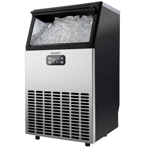 Amazon EUHOMY Commercial Ice Maker Machine 100lbs 24H Stainless