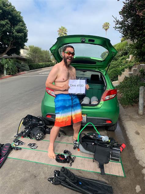My 100th Dive Aka Naked Dive At Shaw S Cove First Church Of The