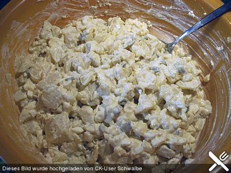 Omas Bester Kartoffelsalat Mit Mayonnaise Von Schwalbe Chefkoch