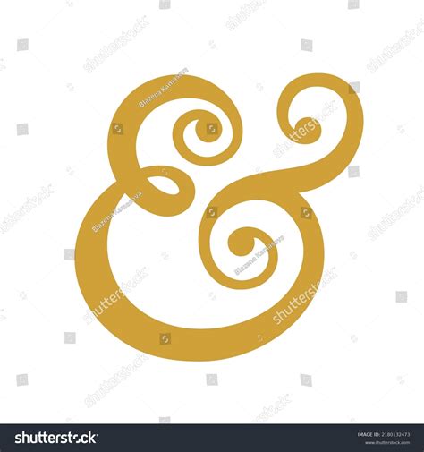 3 812 Gold Ampersand Monogram Images Stock Photos Vectors Shutterstock