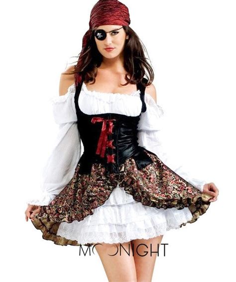Moonight Reatil Deluxe Pirate Halloween Costumes For Women Pirate