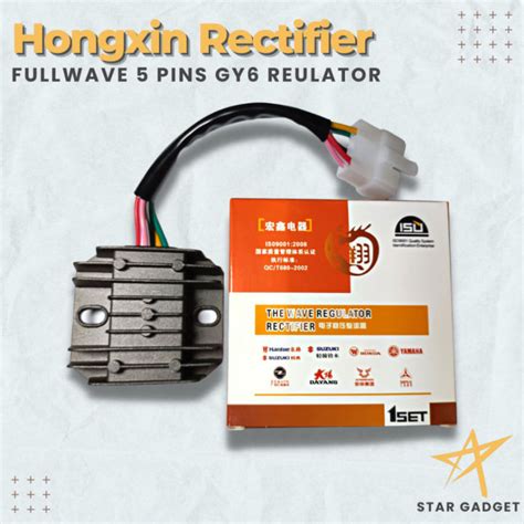 Regulator Rectifier GY6 5 Pins Full Wave Original Quality Lazada PH