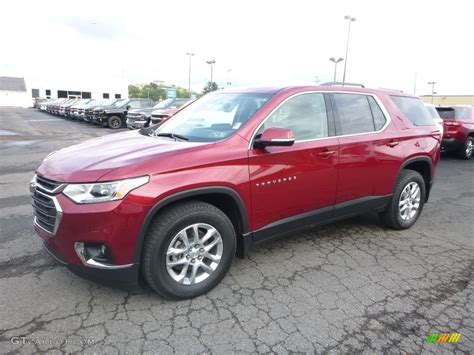 Cajun Red Tintcoat Chevrolet Traverse Lt Awd Photo