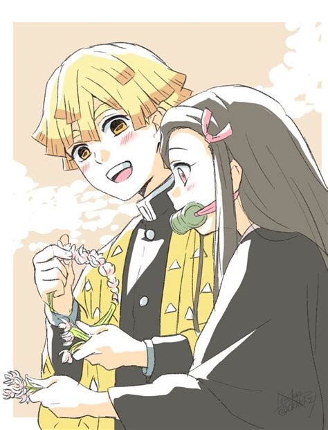 Zenitsu X Nezuko Anime Demon Slayer Anime Anime Fanart Ships Nbkomputer