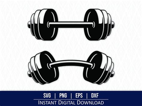 Hantel SVG Gewichte SVG Lifting SVG Übung svg Hantel Etsy Schweiz