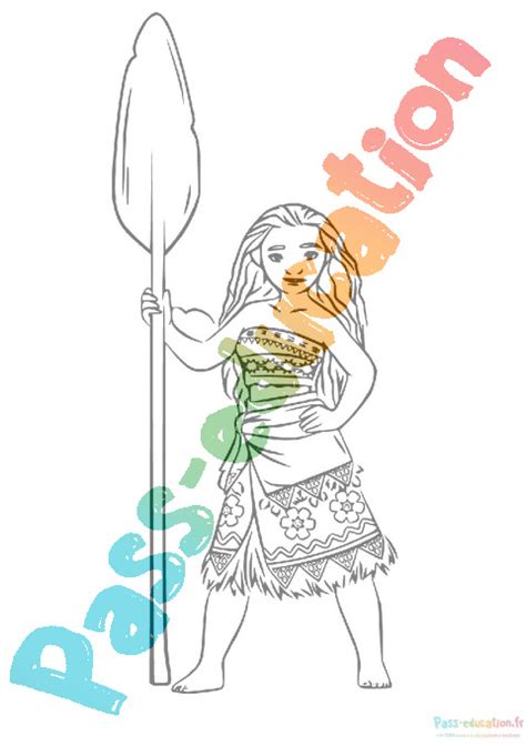 Vaiana coloriage gratuit téléchargez et imprimez des dessins de vaiana