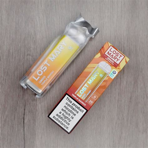 Lost Mary QM600 Disposable Vape Bar Triple Mango 10 Pack