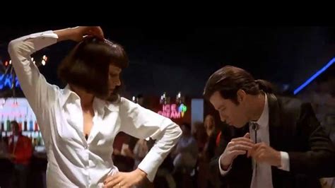 Pulp Fiction John Travolta Uma Thurman Dance Scene Youtube Music
