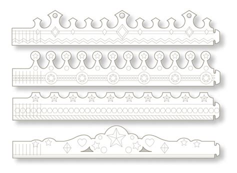 Coloriage De Couronnes De Roi Et Reines Coloriage Epiphanie