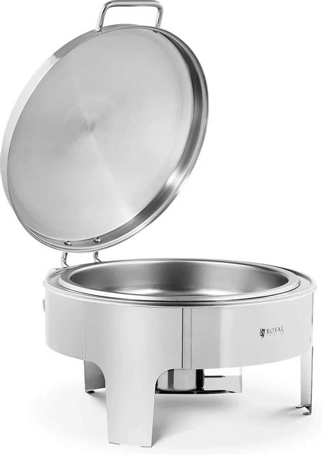 Produkt z Outletu Royal Catering Podgrzewacz Do Potraw Okrągły 5 8L 1