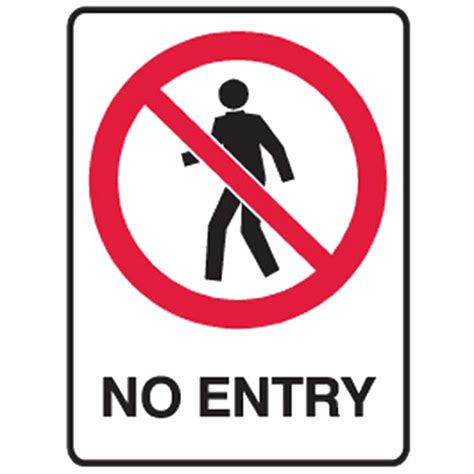 No Entry Symbol For Restricted Access Signage Clipart PNG PNG All